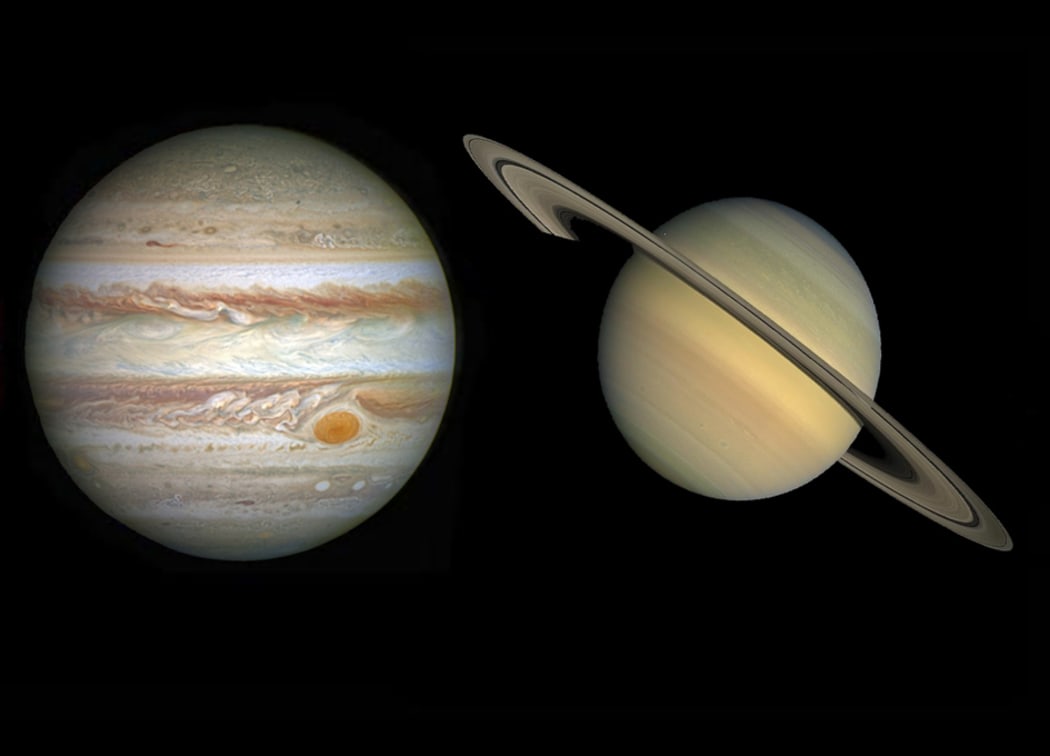 Jupiter and Saturn to be seen in 'incredibly rare' event | RNZ News