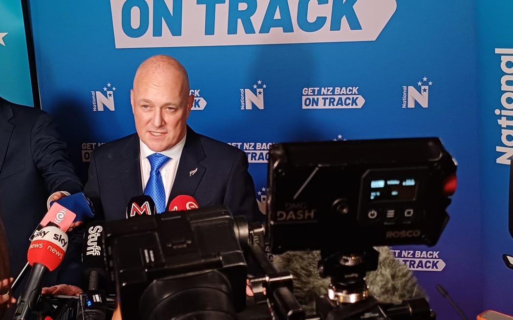 Luxon称大选后将专注于将此前承诺兑现 | RNZ News