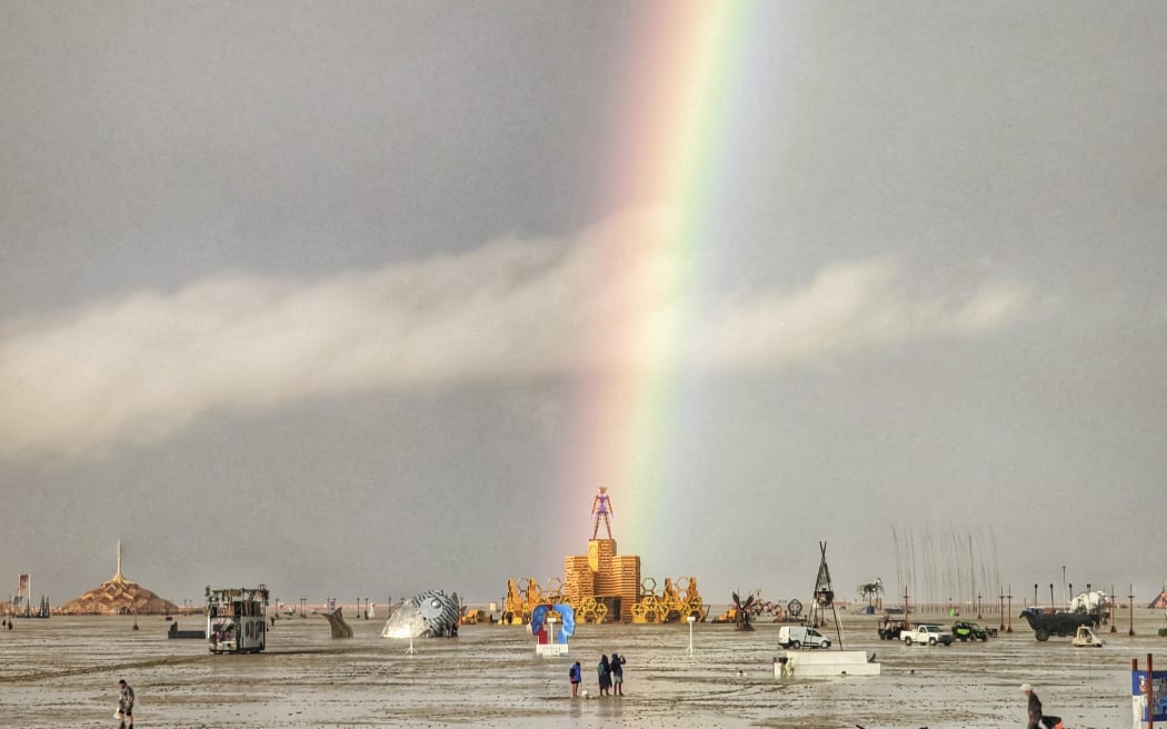 One dead at Burning Man during heavy rain | RNZ News