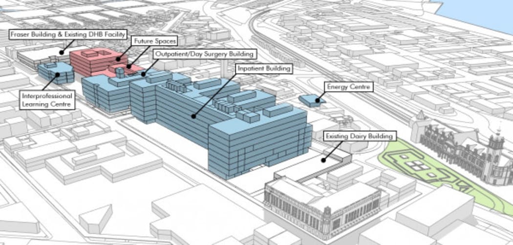 Dunedin hospital rebuild plan revealed | RNZ News