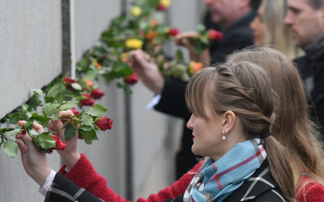 Berlin Wall anniversary: Merkel warns democracy is not 'self-evident ...