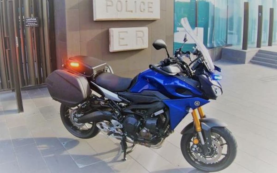 Police trial unmarked police motorbike in Canterbury | RNZ News