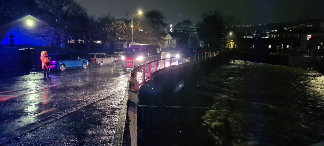 Dunedin flood risk easing after rainy night | RNZ