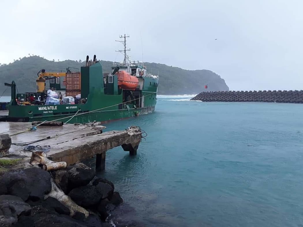Storm-damaged American Samoa ferry remains in Ofu | RNZ News