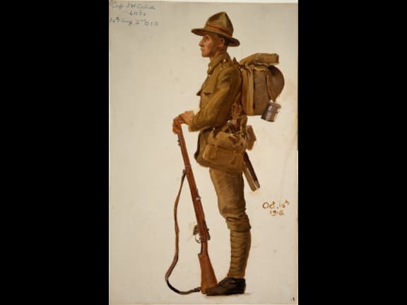 The War Artist - George Butler | A Gallery from The War Artist | RNZ ...