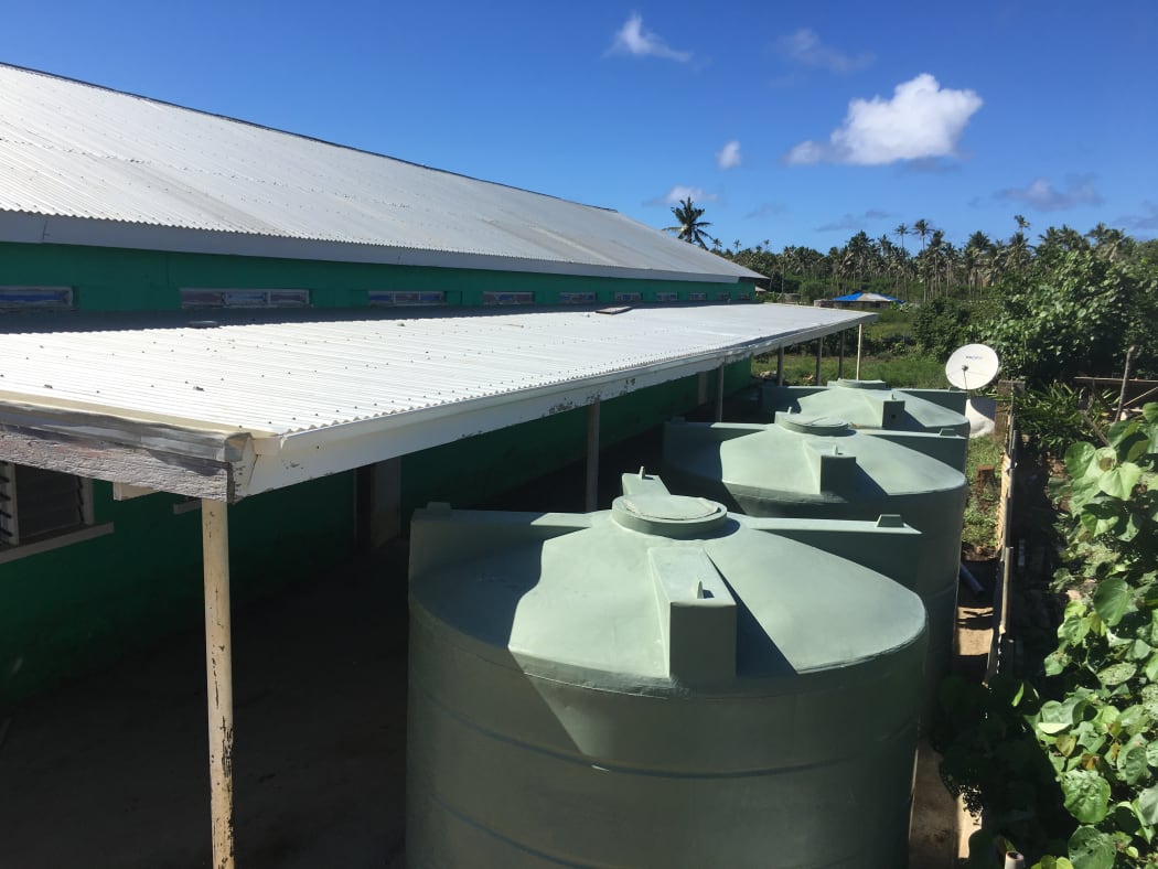 NZ Defence Force builds water tanks in Tonga | RNZ