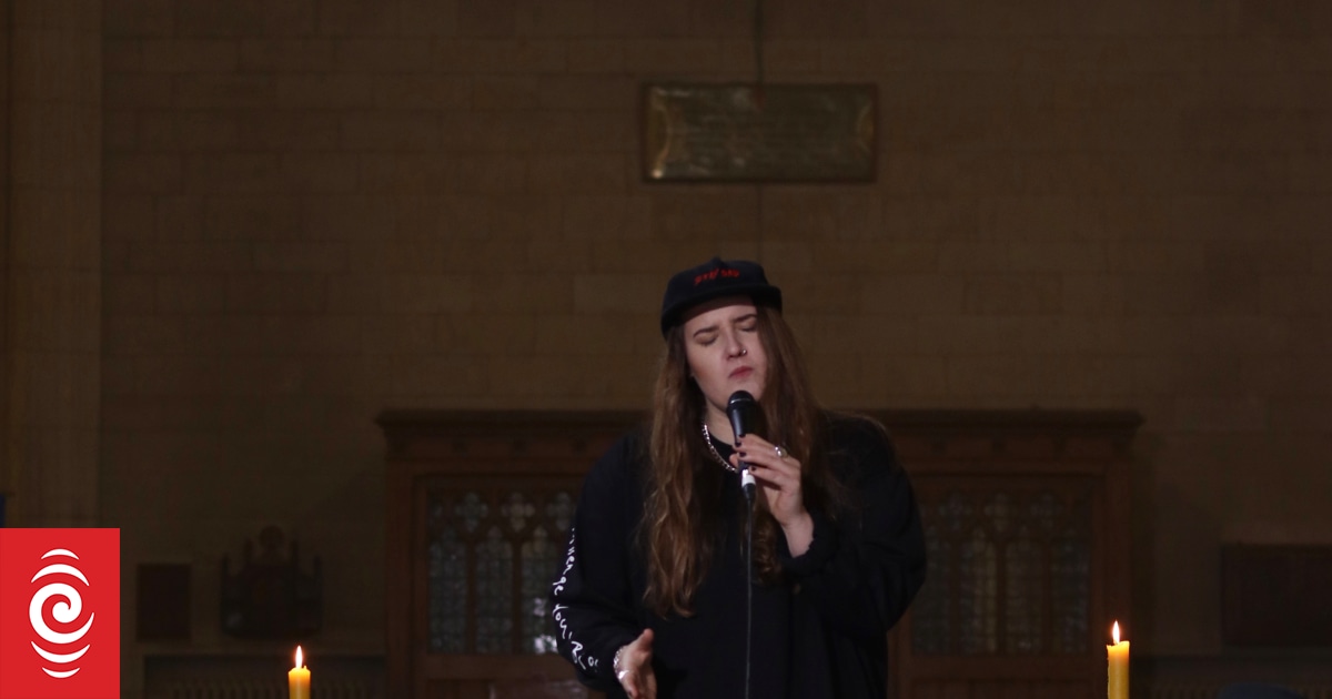 VIDEO PREMIERE: Abby Wolfe 'Held By You' live at St Paul's Cathedral | RNZ