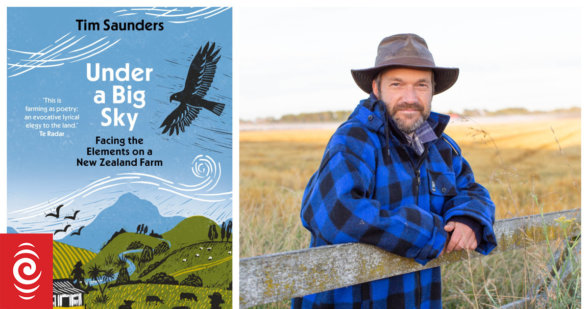Manawatu writer, poet and farmer Tim Saunders | RNZ