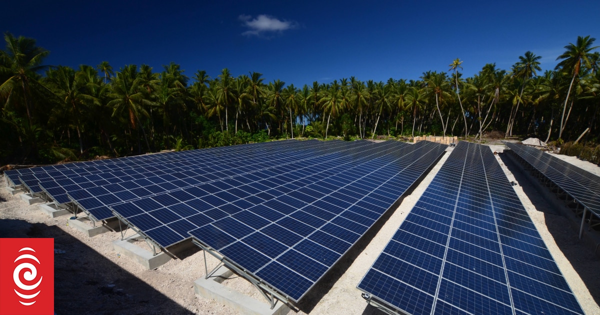 New solar system for Tokelau | RNZ News