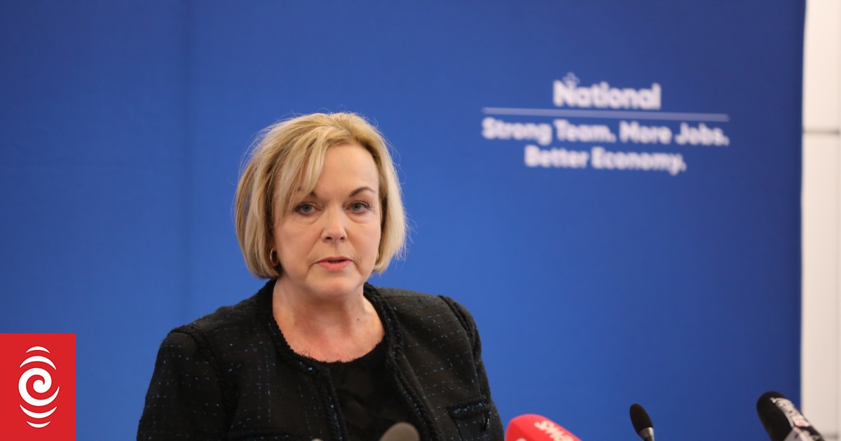 Judith Collins wants Andrew Falloon to resign today | RNZ