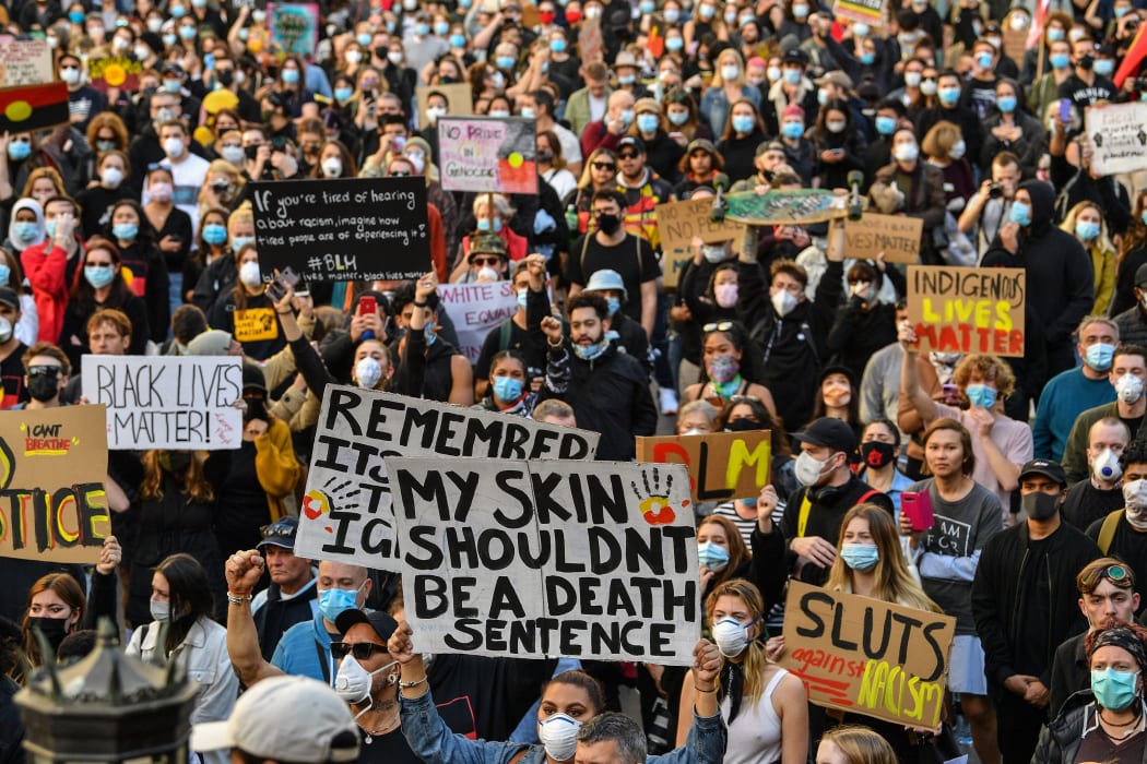 Thousands rally across Australia to protest against deaths of ...
