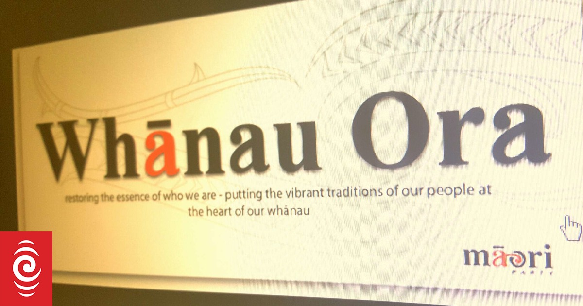 Whānau Ora money confirmed to be going to other govt agencies | RNZ