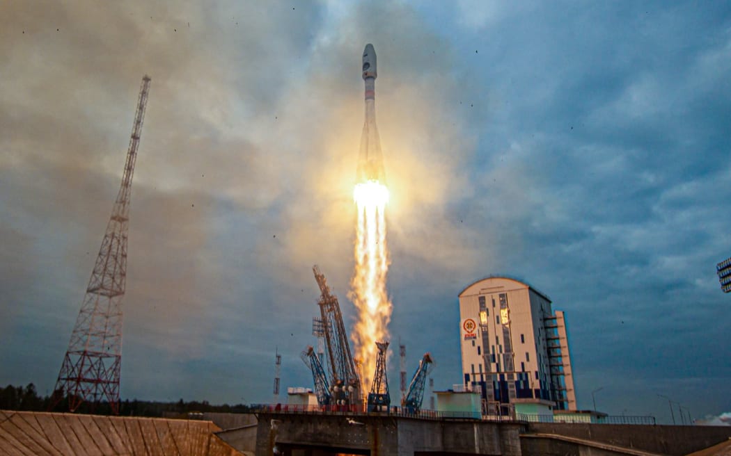 Russia launches first moon-landing mission in almost half a century ...