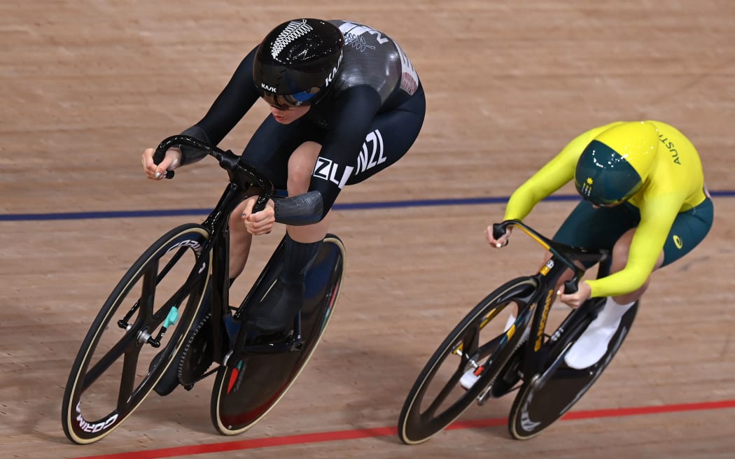Olympic cycling: Andrews claims short-lived Olympic record | RNZ News