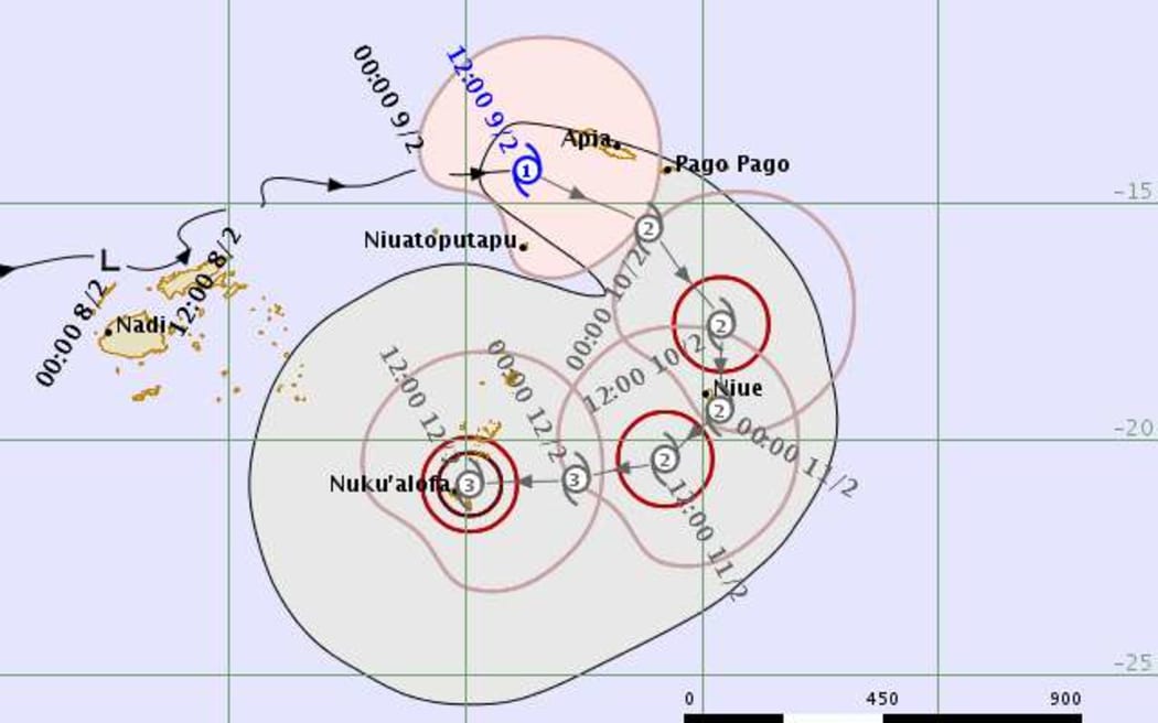 Samoa assesses damage as Cyclone Gita, now a category 2, strengthens ...