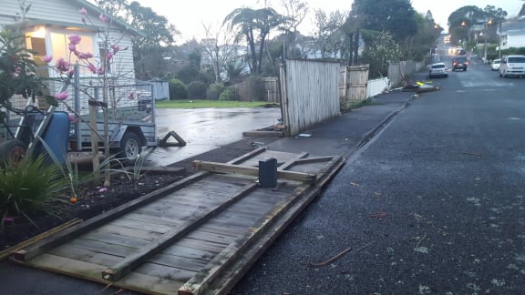 New Plymouth tornado | A Gallery from News | RNZ