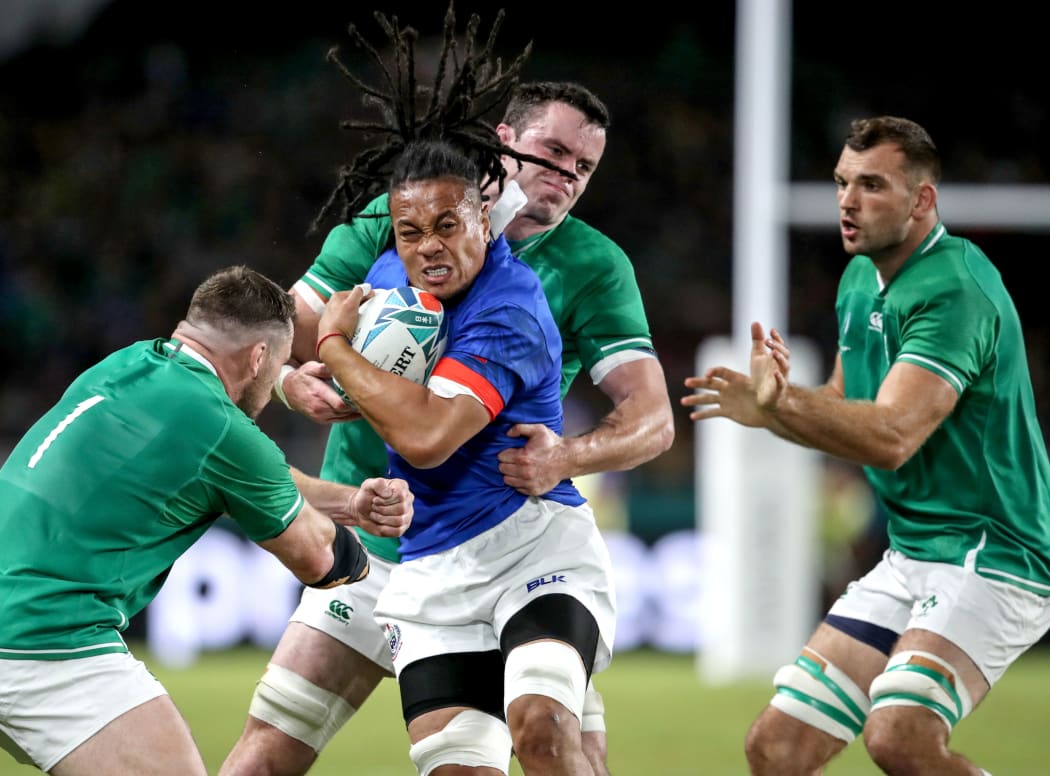 Rugby World Cup: Manu Samoa sign off with a whimper | RNZ News