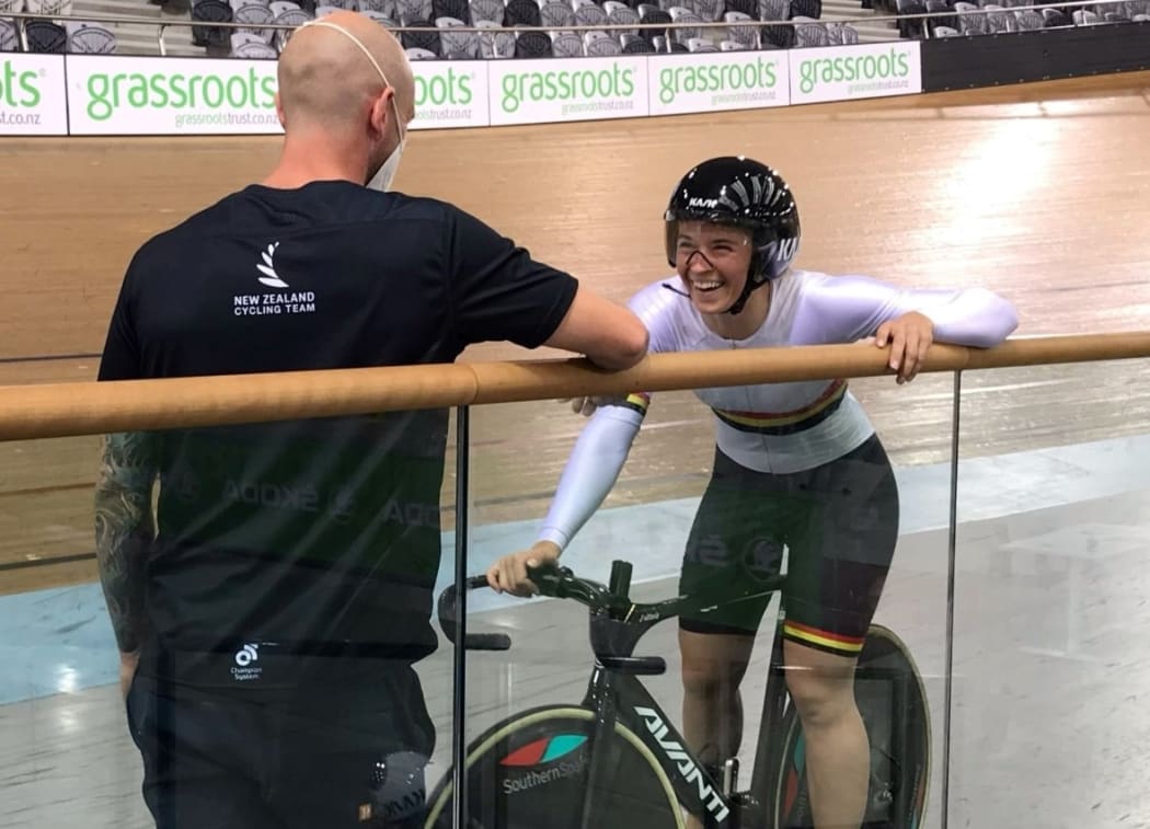 Tokyo Olympian Rebecca Petch wins on both track and BMX | RNZ News