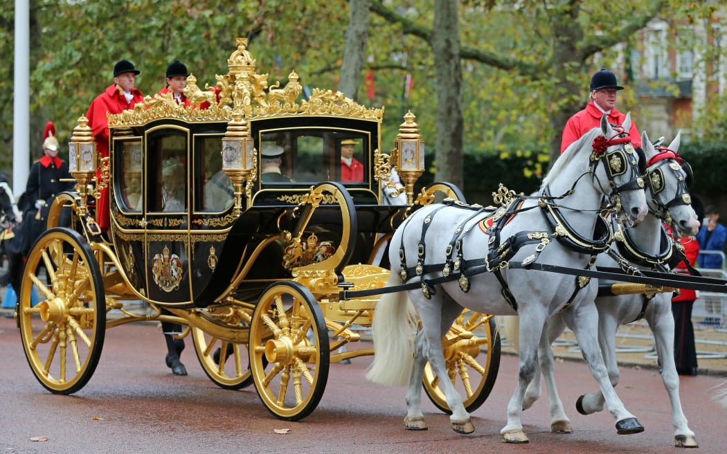 Gold coach procession and new emoji for King Charles' coronation | RNZ News