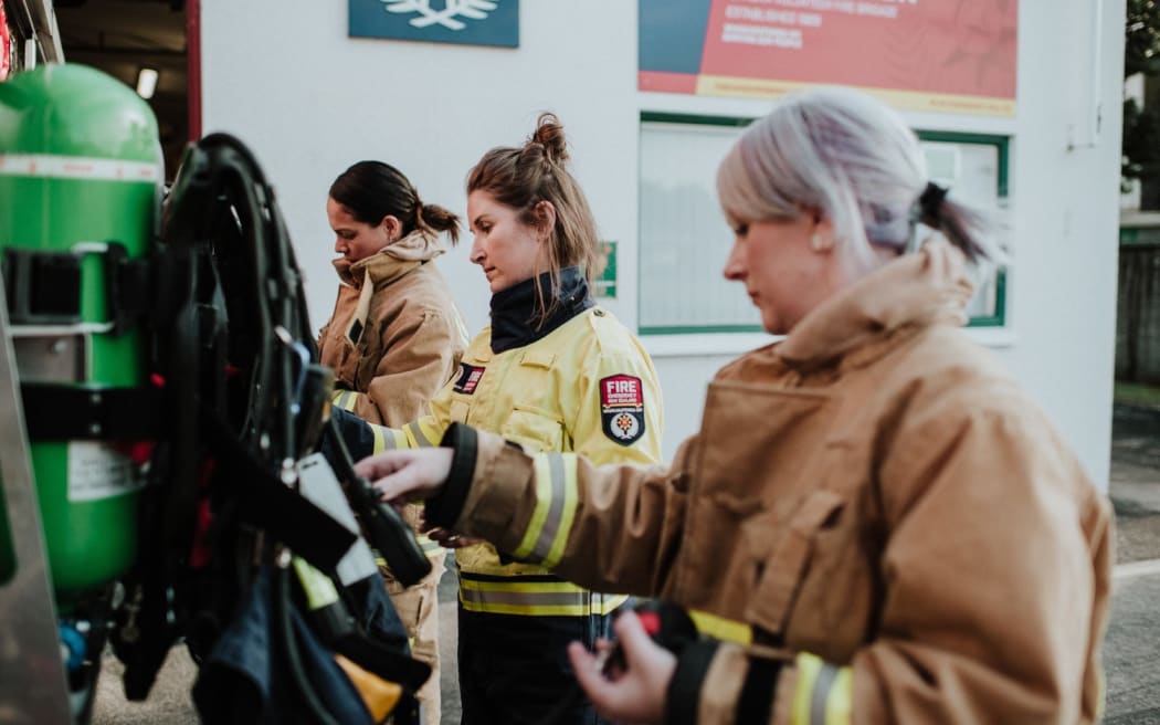 Turning out and giving back: Two female volunteer firefighters on life ...