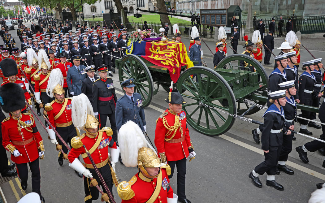 Key moments from funeral of Queen Elizabeth II in pictures | RNZ News