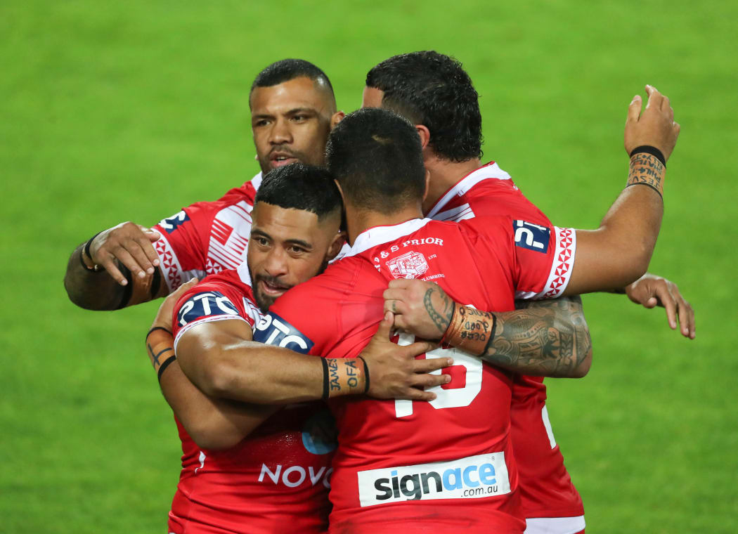 Tonga declares public holiday to celebrate rugby league win | RNZ News