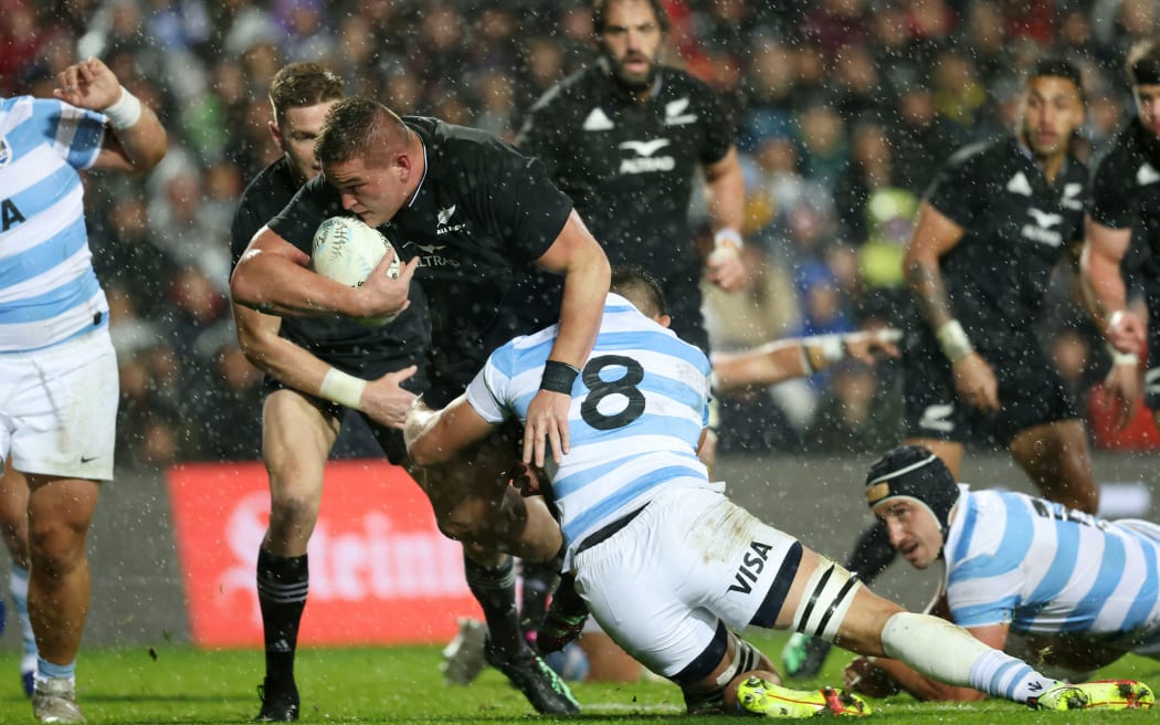 Live Test rugby: All Blacks v Argentina | RNZ News