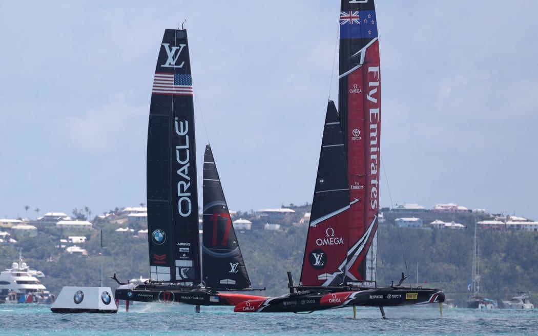 Team NZ dominates with two wins | RNZ News