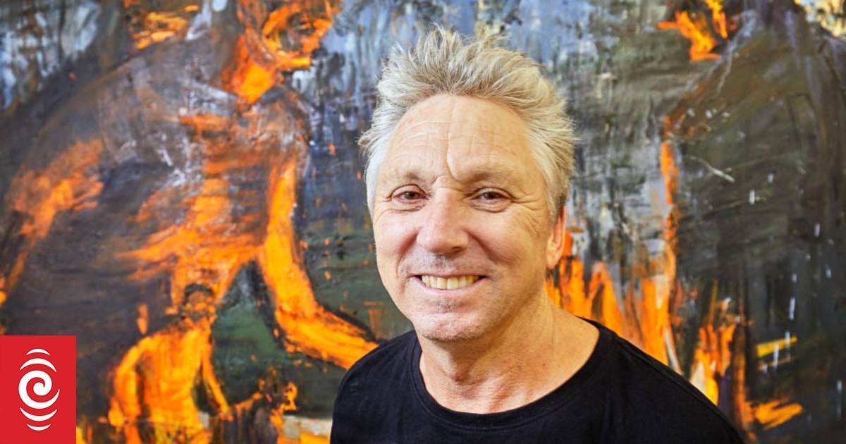 Painters Euan Macleod and Geoff Dixon create over Facetime | RNZ