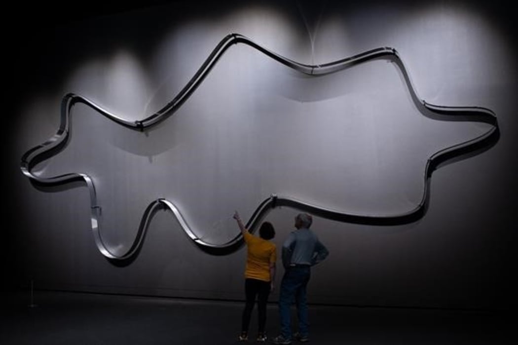 New Len Lye sculpture unveiled decades after artist's death | RNZ News