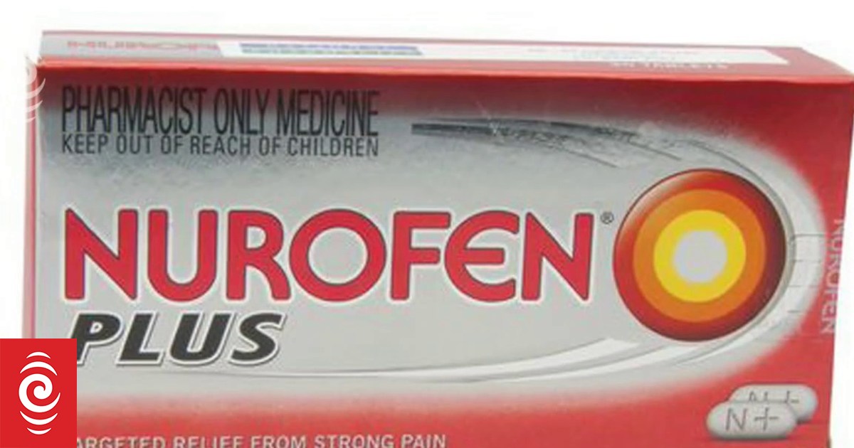 Codeine-based painkillers may become prescription-only | RNZ