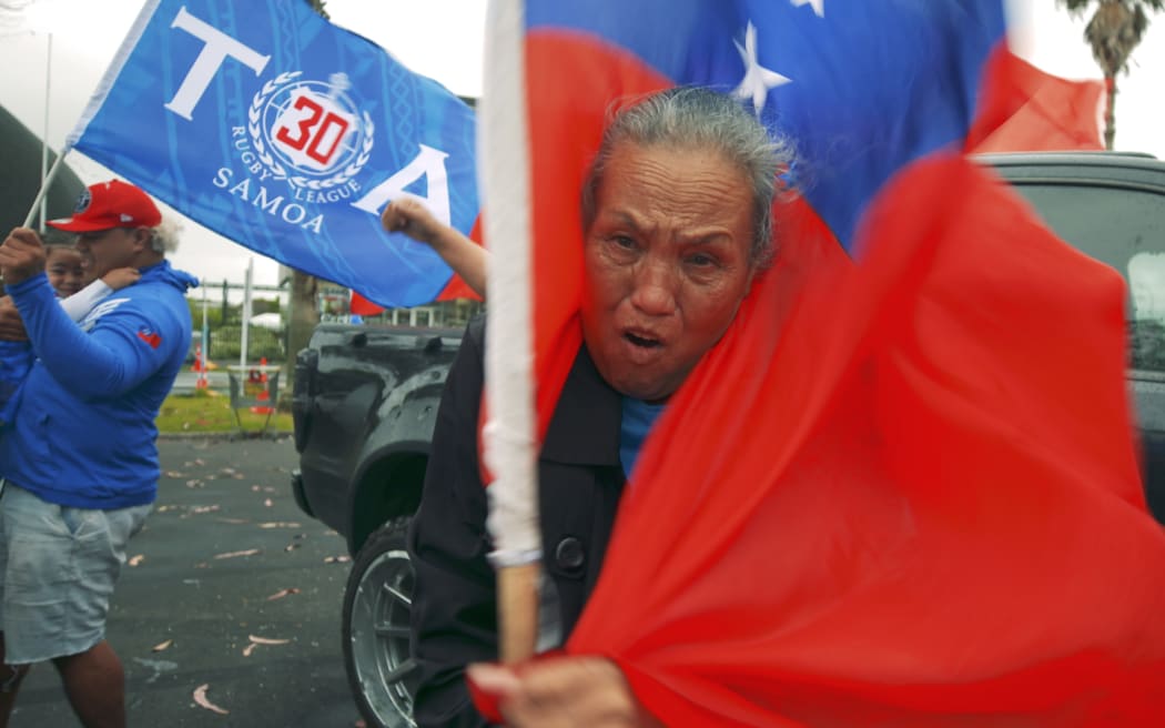 'Cheehoo!': Samoans in Auckland celebrate as Toa Samoa take on ...