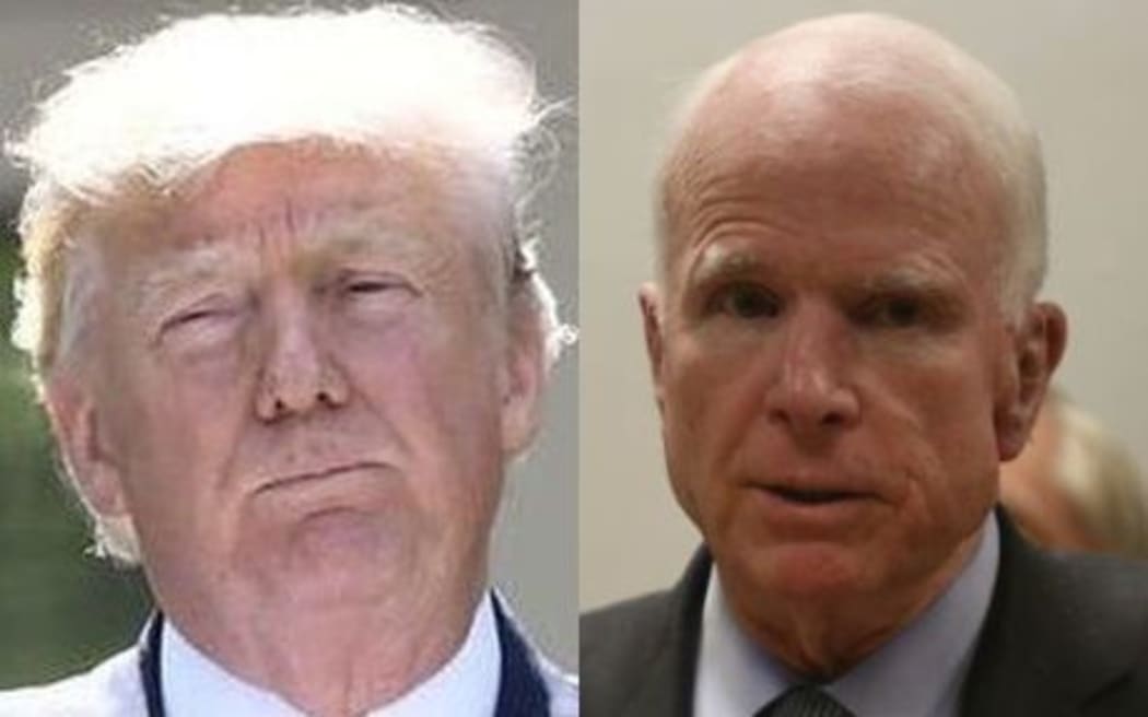 Diagnosis by interview: The 'incoherence' of McCain & Trump | RNZ News