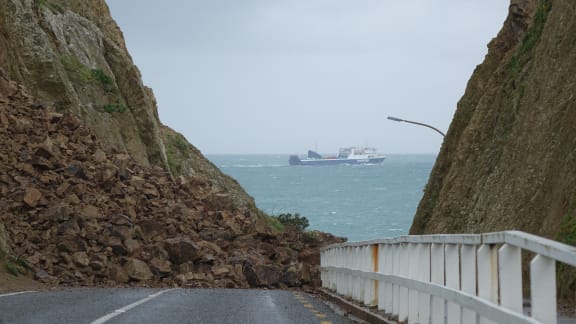 Wellington slips | A Gallery from News | RNZ