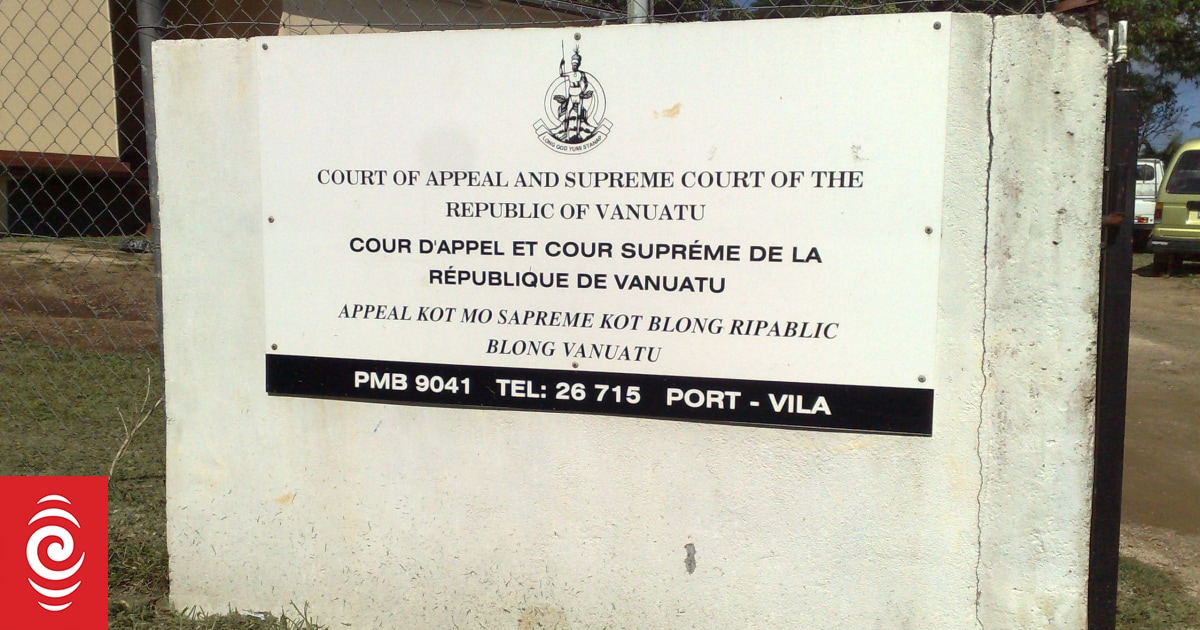 Vanuatu minister admits breaching leadership code | RNZ News