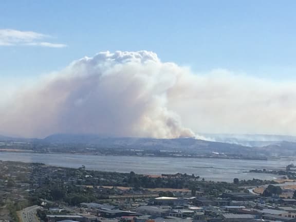 Nelson fires: Day three in pictures | A Gallery from News | RNZ