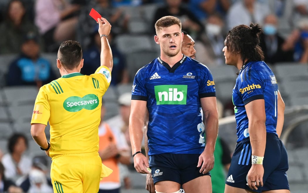NZ Rugby refs boss believes red card round a 'one-off' | RNZ News