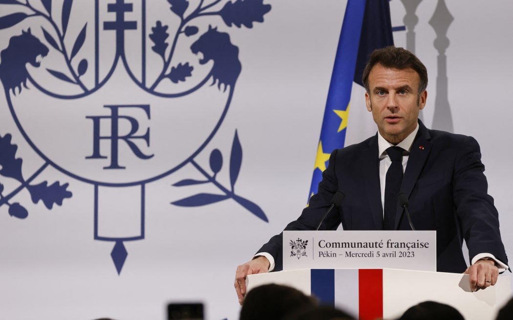 EU leaders Macron and von der Leyen visit reopened China amid US ...