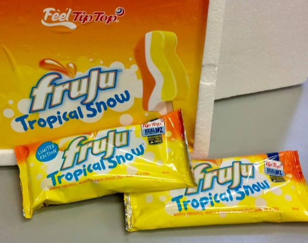 Old-school: Fruju Tropical Snow returns | RNZ