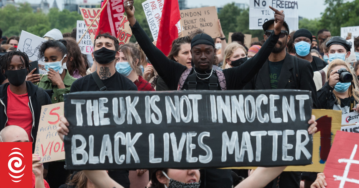 Inside the UK Black Lives Matters protests this week | RNZ News