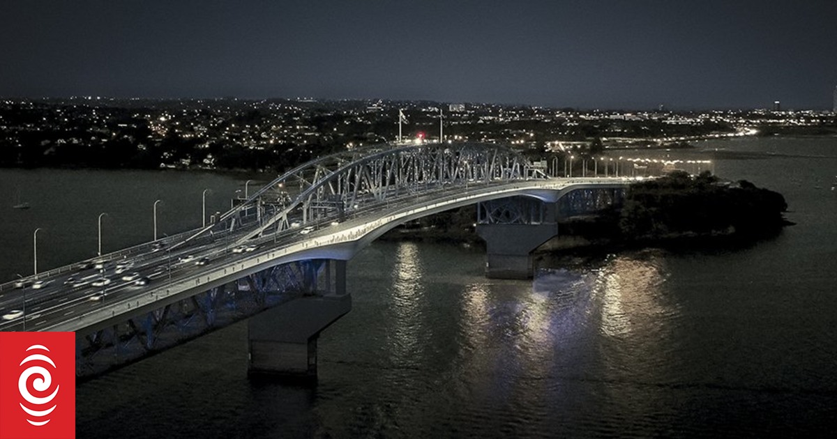 Auckland Harbour Bridge cycling and walking path design released | RNZ News