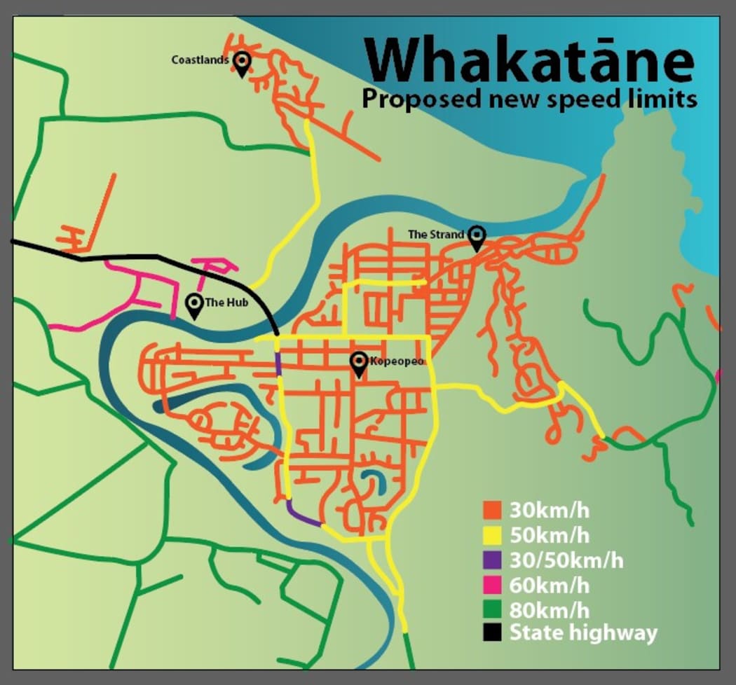 ‘Fanaticism’ driving 30km speed limit for Whakatāne towns | RNZ News