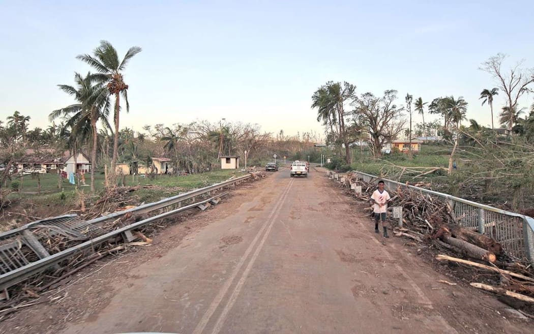 Relief effort swings into action in cyclone-hit Fiji | RNZ News